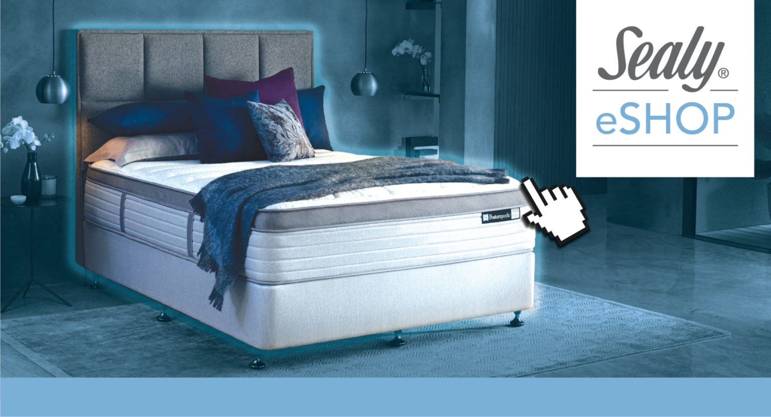 Sealy Mattress, Bedframe & Pillow I Enjoy the luxurious comfort